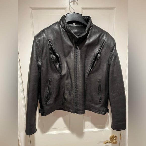Park V | Jackets & Coats | Leather Motorcycle Jacket Women | Poshmark